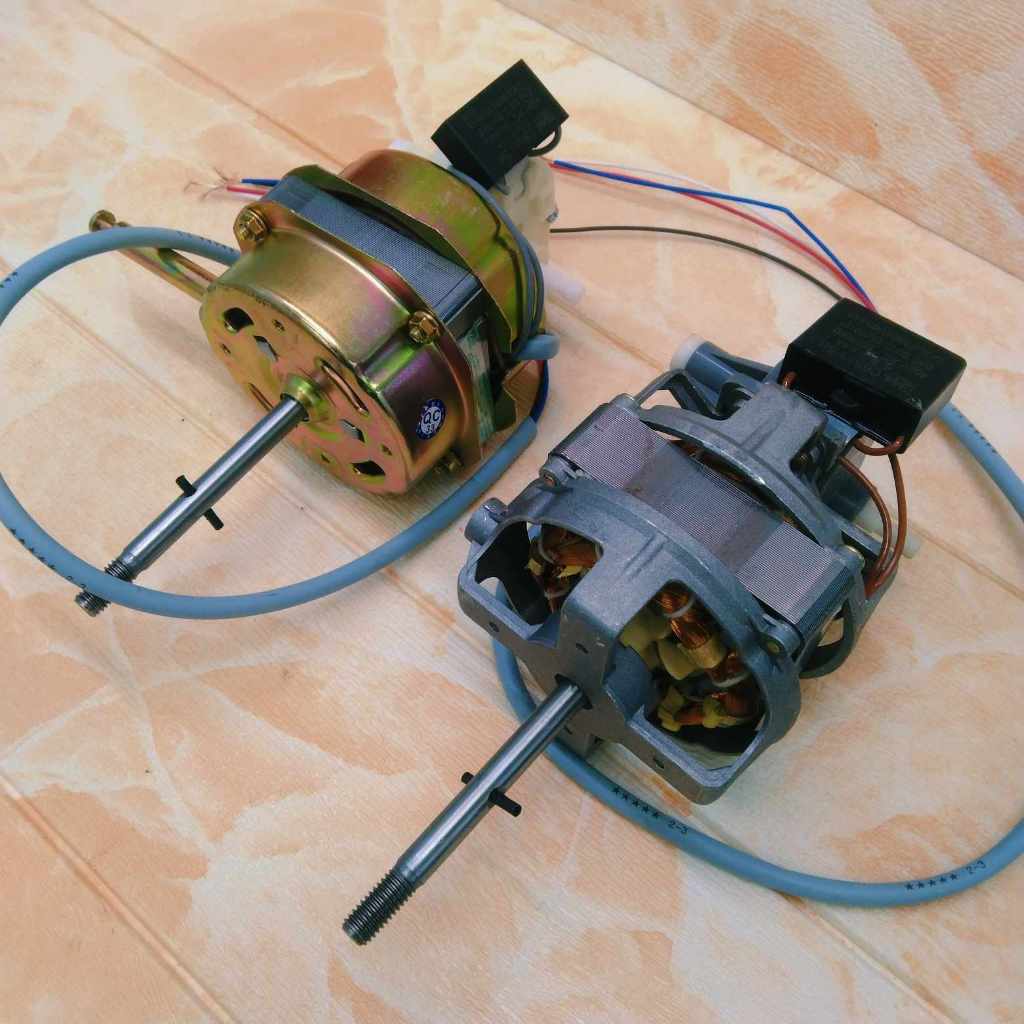 YSY-55 100% PURE COOPER ELECTRIC FAN MOTOR WHITE LINE 55W STANDARD 12 ...