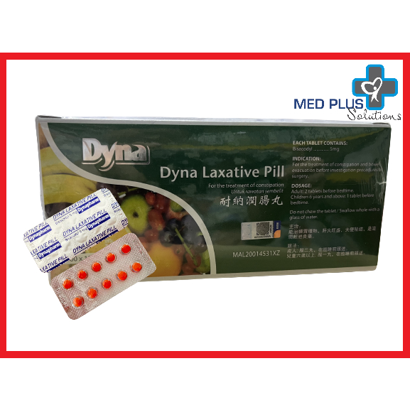 Dyna Laxative Pill (Exp: 12/2026) | Shopee Malaysia