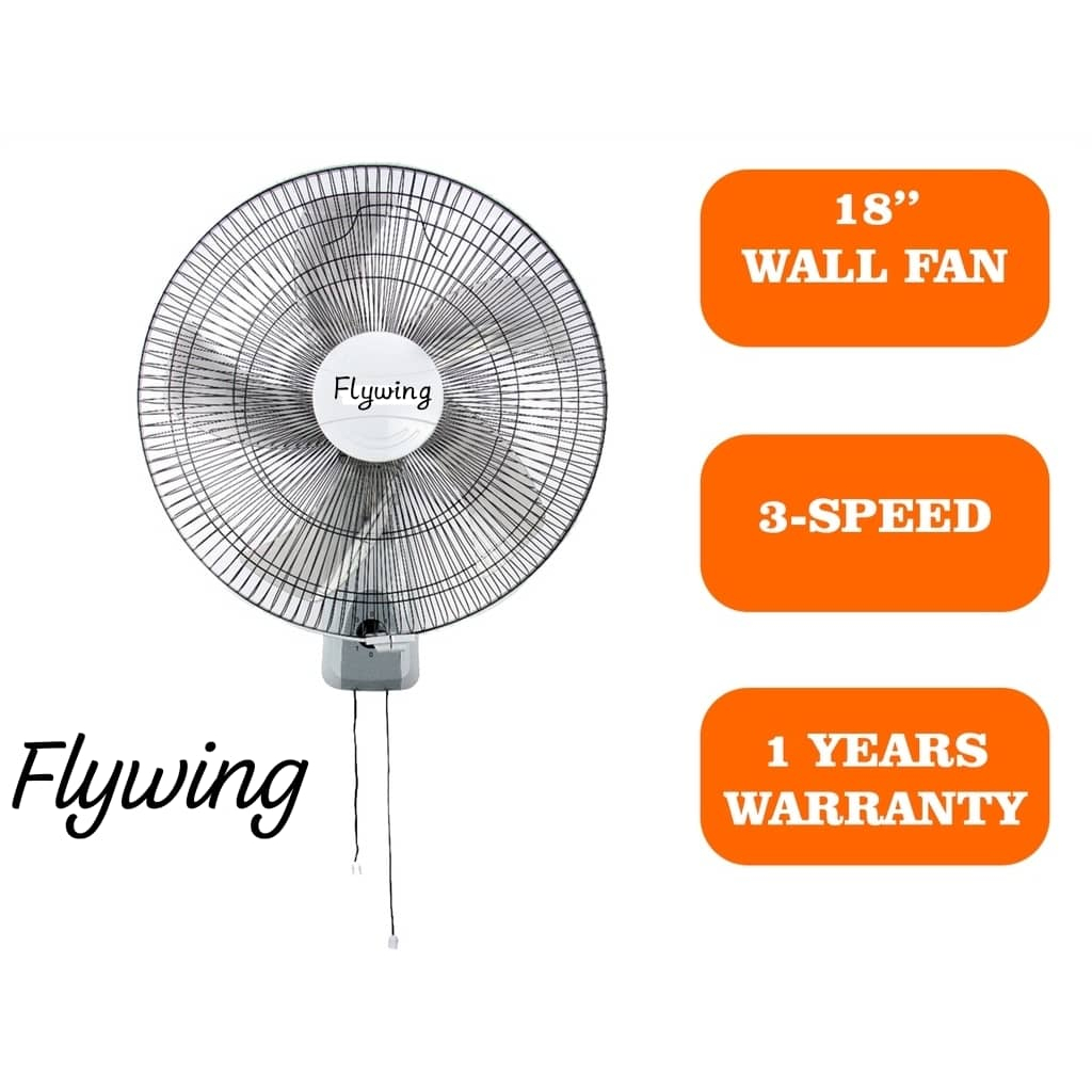 Wall fan 18", kipas dinding, Flywing 18 inch wall fan [WF-18A] | Shopee Malaysia