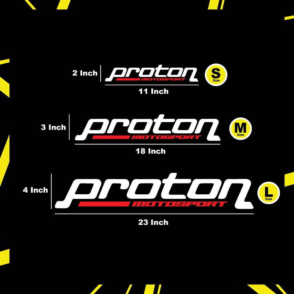 Proton car sticker / K250 | Shopee Malaysia