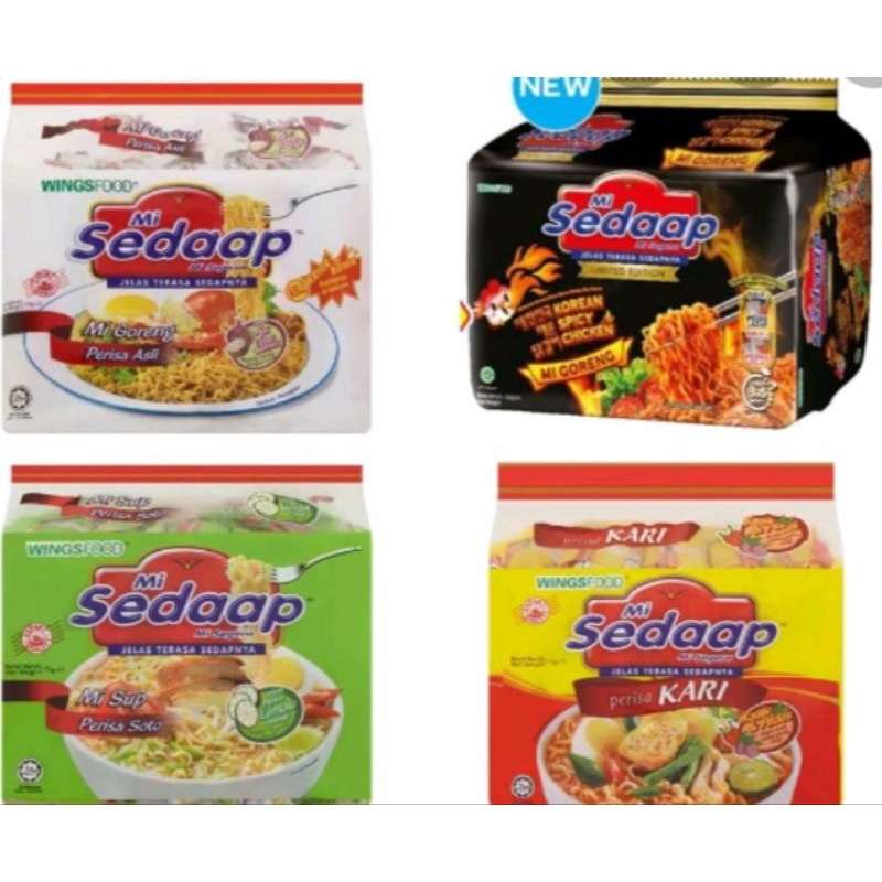 MI SEDAP MEE SEDAP PERISA ASLI /MEE SEDAP KOREA/KOREA CHESS | Shopee ...
