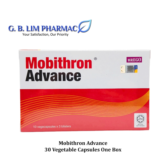 ( EXP:11-JUN-2026) Mobithron Advance 30 capsules One Box | Shopee Malaysia
