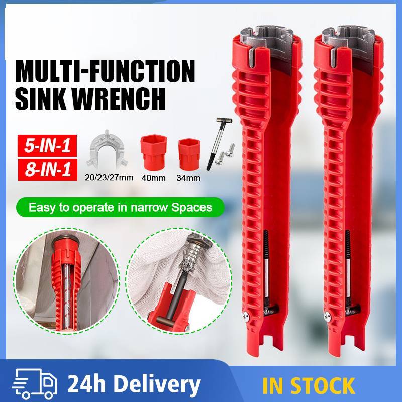 👍New 8-in-1 Faucet and Sink Installer Installation Multifunctional ...