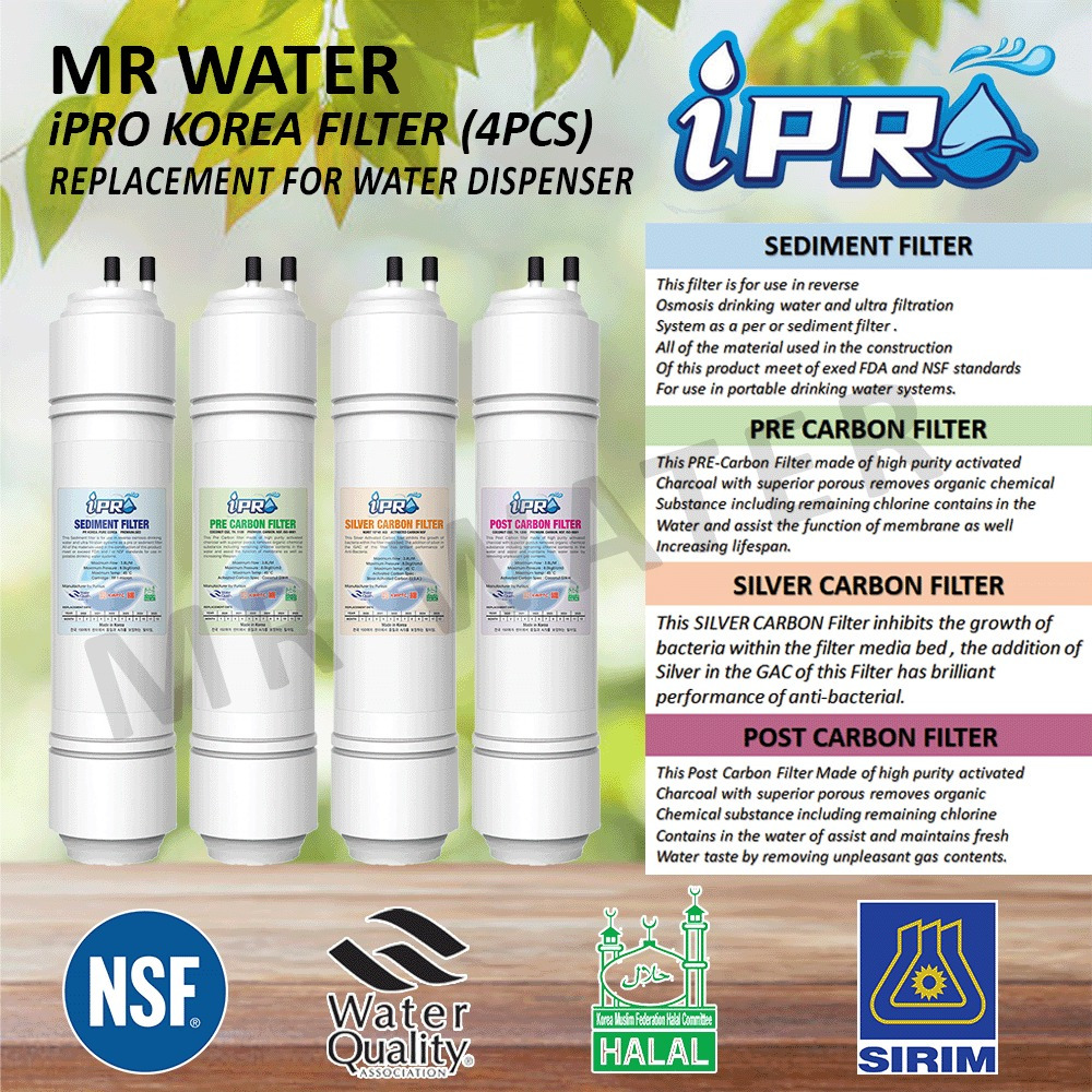 K3000 5 Stage or 6 Stage ALKALINE KOREA WATER FILTER SYSTEM PENAPIS AIR ...