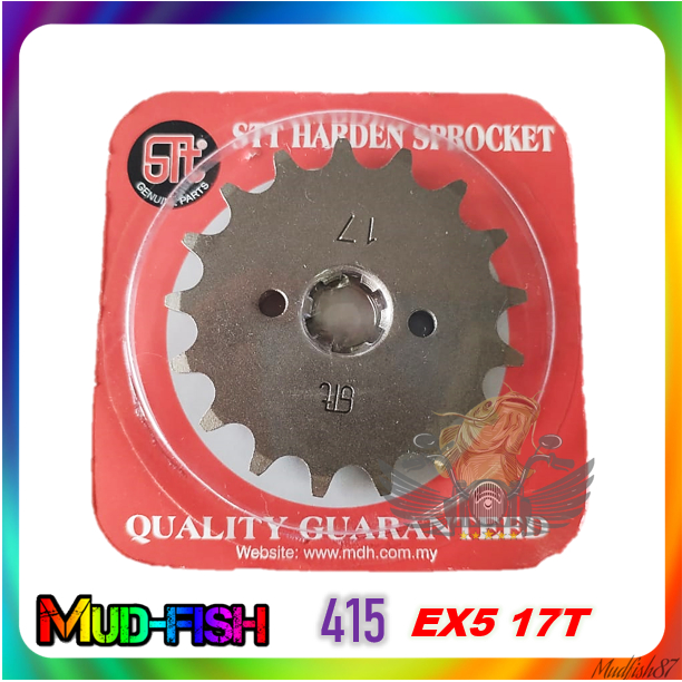 Honda EX5 415 17T SPROCKET (STT) | Shopee Malaysia