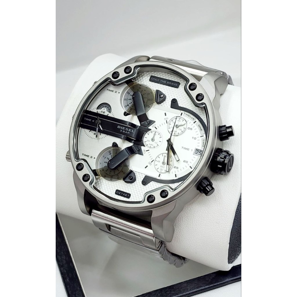 Diesel Luxury Men's Stainless Steel Strap Watch (DZ7312 DZ7315 DZ7350 ...