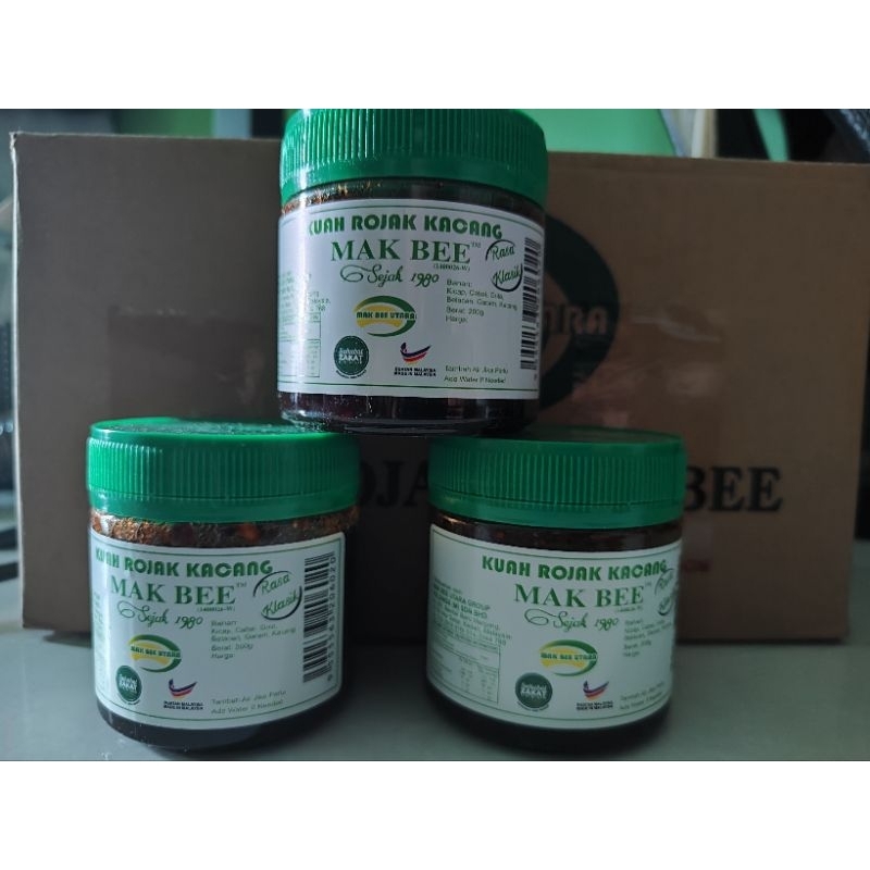 [STOK BARU] 200g /Rojak Mak Bee / muslim produk / Halal / bumiputera ...