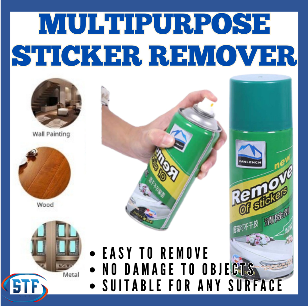 CAR STICKER REMOVER SPRAY FOR CAR HOUSE 450 ML | Shopee Malaysia