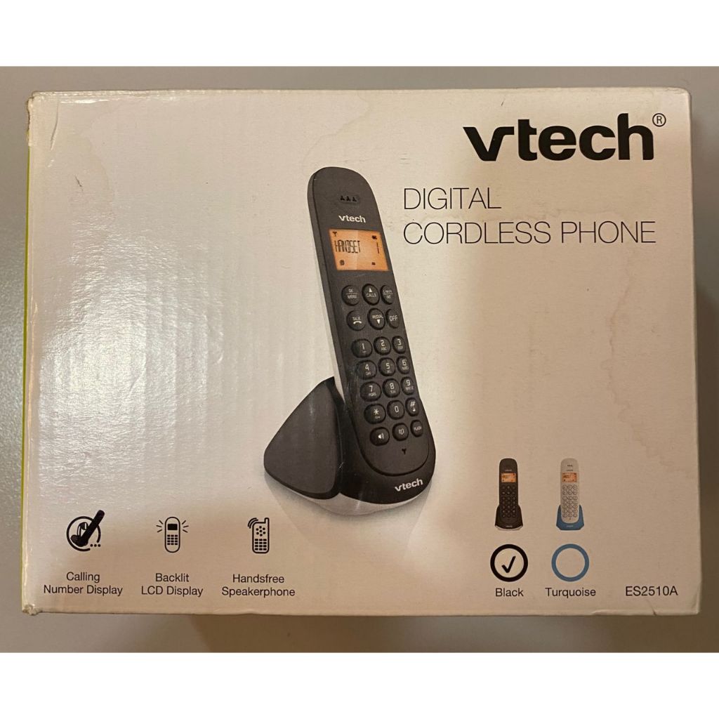 Vtech Digital Cordless Phone ES2510A | Shopee Malaysia