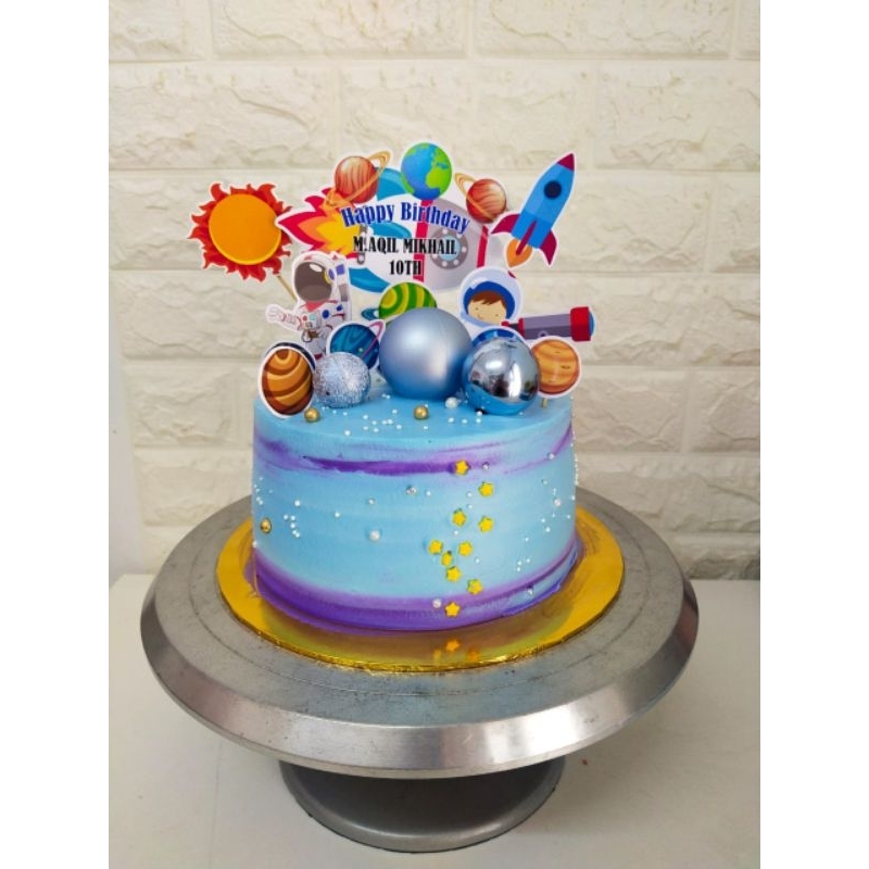 ASTRONAUT, ANGKASAWAN, ANGKASA LEPAS CAKE TOPPER | Shopee Malaysia