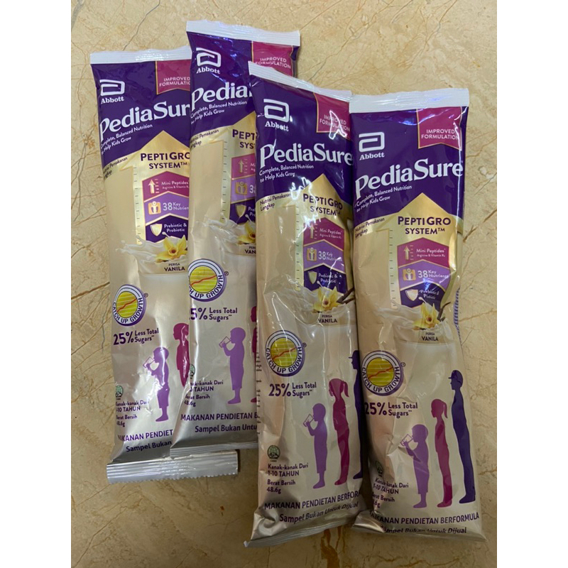 Pediasure Travel Pack 48.6g ｜For 1-10 years old｜Chocalate（Exp:02/2026 ...
