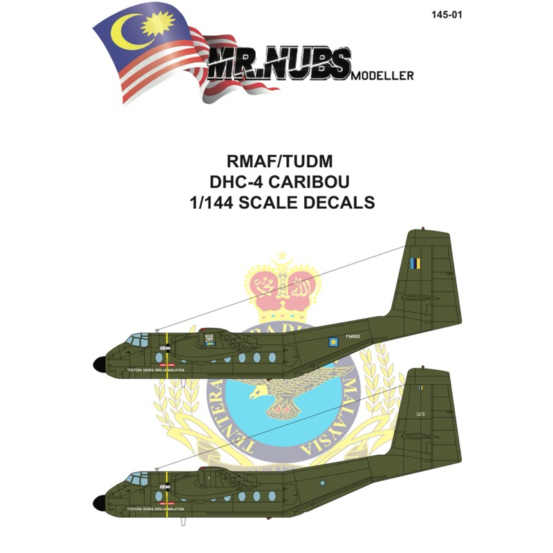 1:144 scale TUDM/RMAF DHC-4 Carribou | Shopee Malaysia