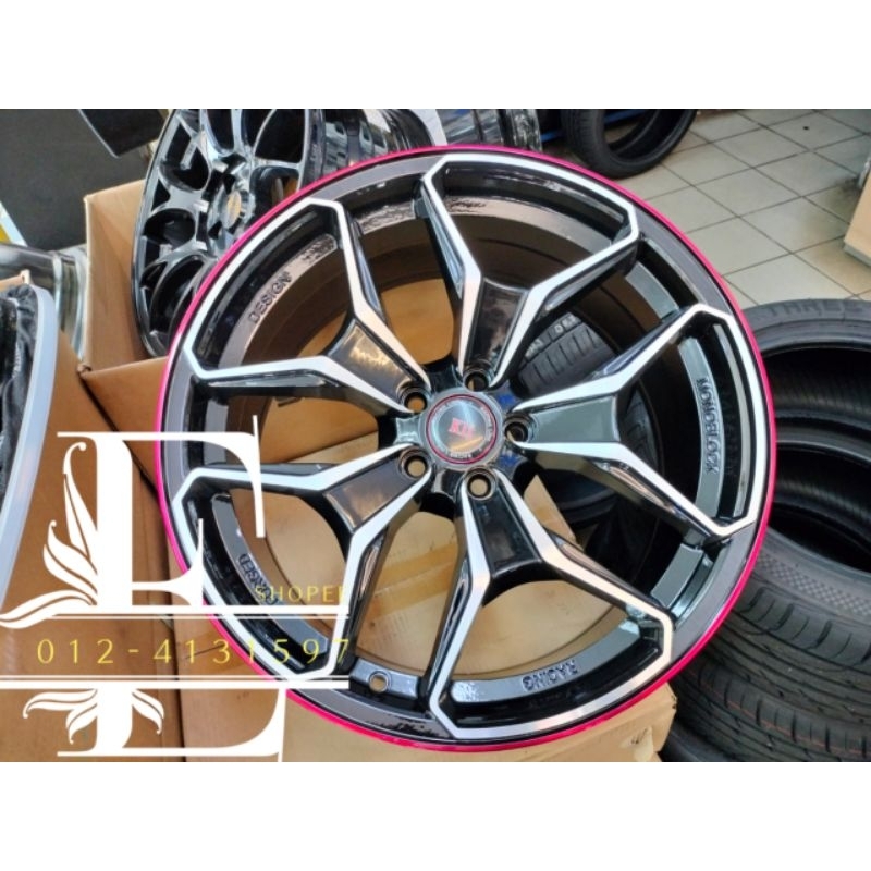 USED SPORT RIM 18 INCH K2 RM1400 NEW ALZA ALTIS SUBARU WISH (KENA BELI ...