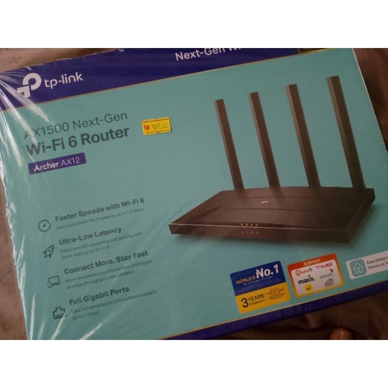 NEVER USE wifi 6 router brand TP LINK | Shopee Malaysia