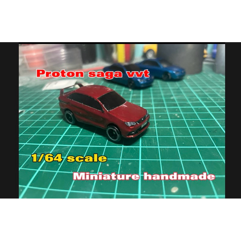 proton saga vvt miniature handcraft | Shopee Malaysia