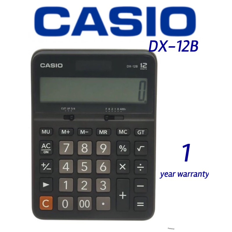 Casio DX-12B value series DX12B Casio DX-12b Dx12b | Shopee Malaysia