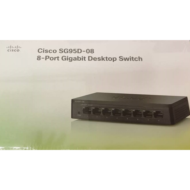 Cisco SG95D-08-SG 8-Port Gigabit Desktop Switch | Shopee Malaysia