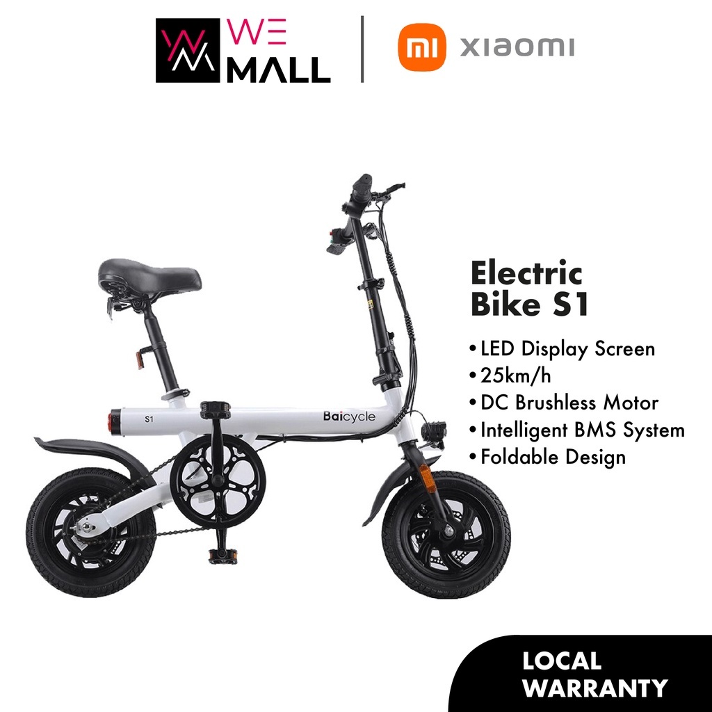 Xiaomi Baicycle Electric Bike S1 Xiomi Electric Bike Intelligent BMS ...
