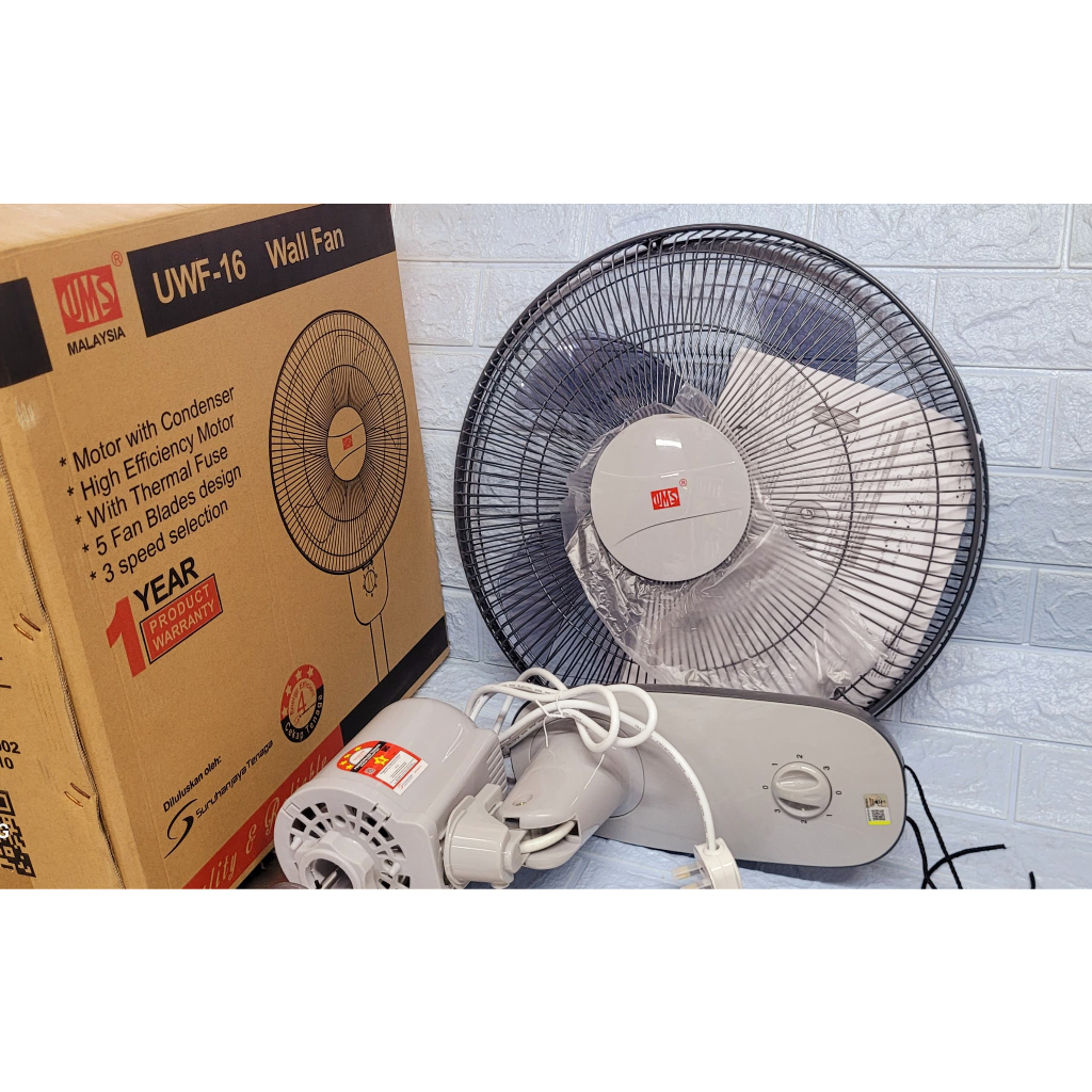LEMAX / TAT 16" Wall Fan [SIRIM APPROVED] / 16" Kipas Dinding /16" 墙壁风扇 ...