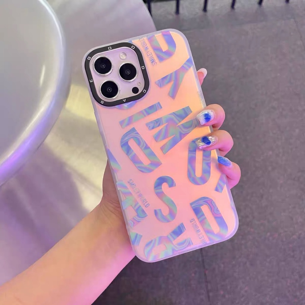 Chaopai Letter Anti Drop Suitable for Apple 12/12 ProMaxiPhone 14 Laser ...