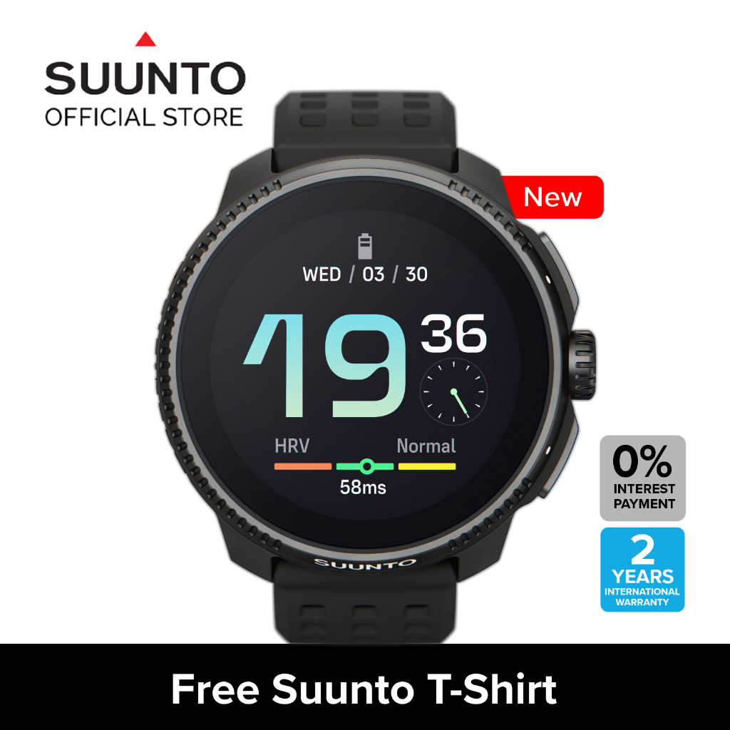 [NEW] Suunto Race All Black Ultimate Performance Watch for Racing and ...