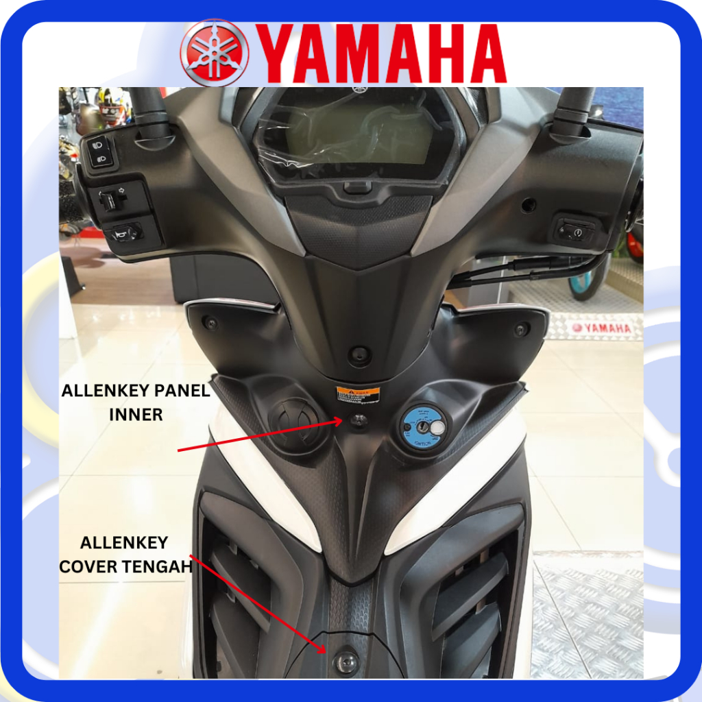 1PCS ORIGINAL MOTOR 135LC FI V8 SKRU SCREW BODY COVER PANEL INNER COVER ...