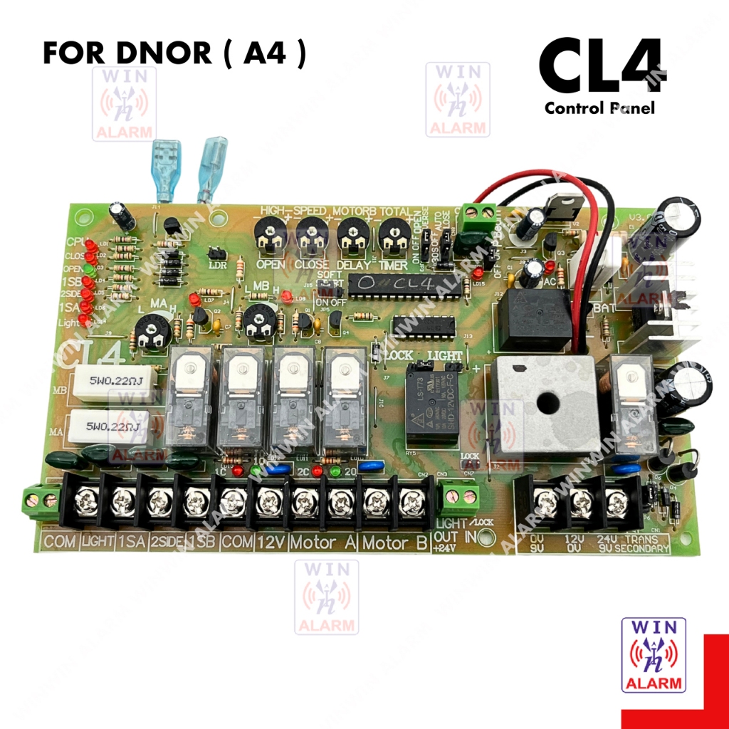 CL4 SWING PANEL (4CH CONTROL PANEL ) For Swing motor / autogate system ...
