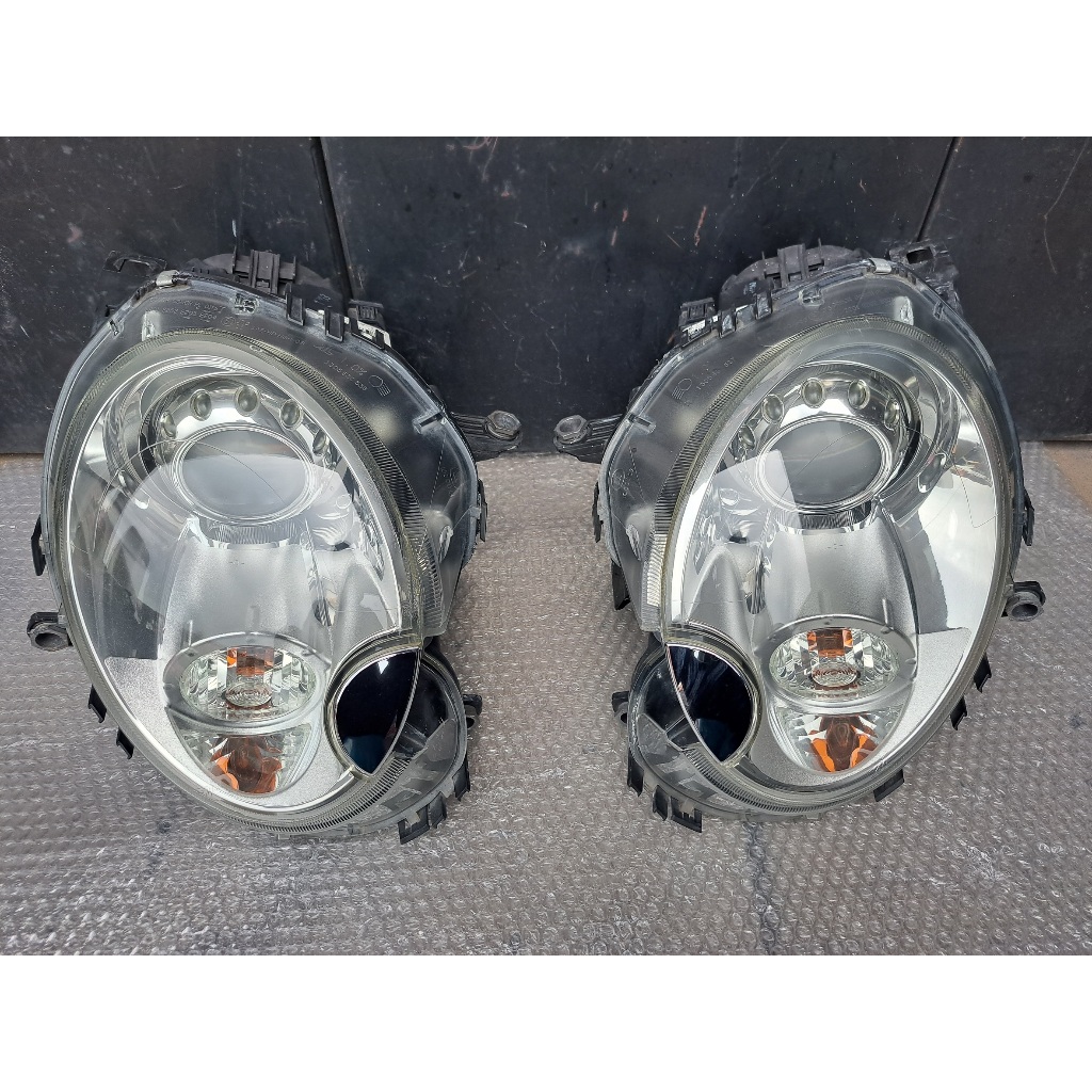 XENON HID PROJECTOR Mini Cooper R56 R55 Housing Front Head Lights Lamps ...