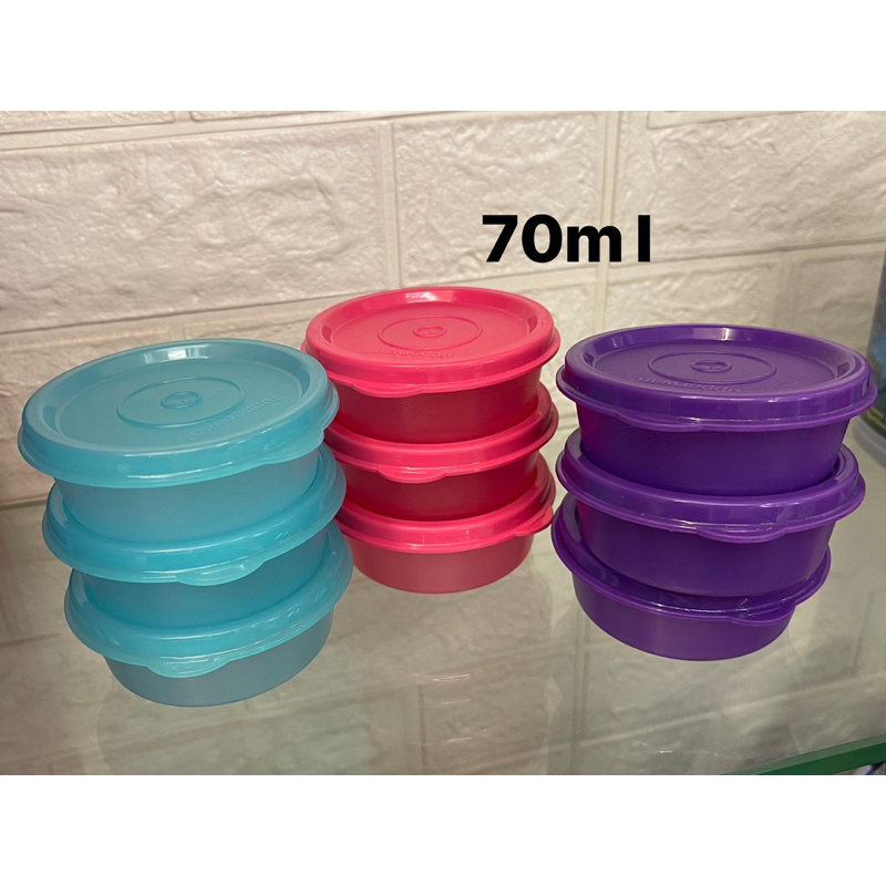 💥Ready stock 💥💯Tupperware Mini Round Keeper 70ml (1pc) | Shopee Malaysia