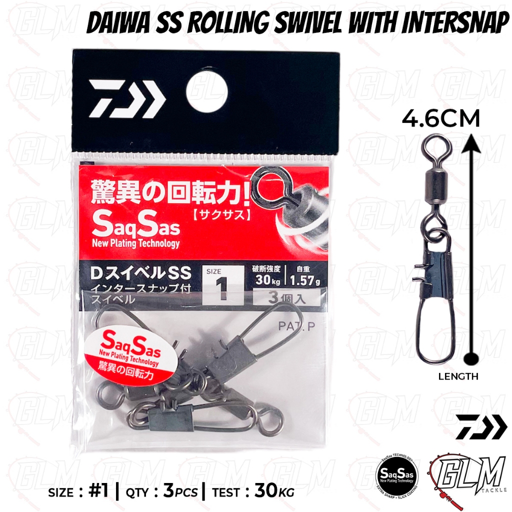 DAIWA SWIVEL SS INTERSNAP (SaqSas) | Shopee Malaysia