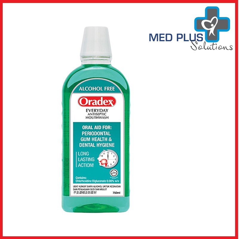 Oradex Everyday Antiseptic Mouthwash 750ml (Exp:11/2026) | Shopee Malaysia