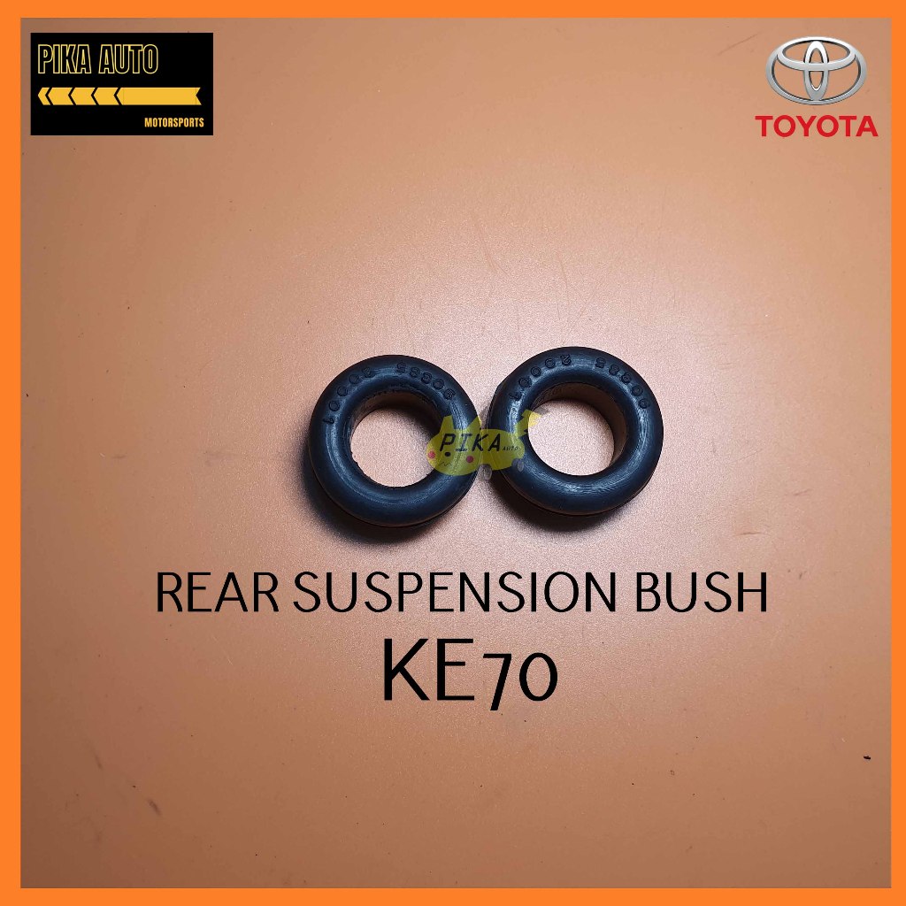 TOYOTA KE70 REAR SUSPENTION BUSH set 90385-20001 | Shopee Malaysia