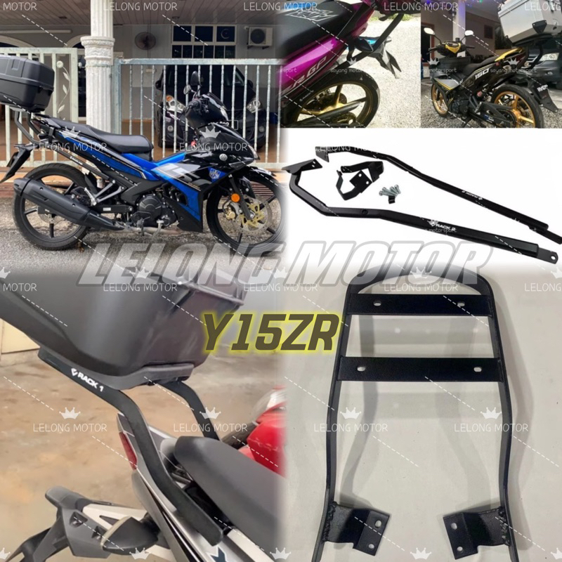 YAMAHA Y15ZR V1 V2 Y16ZR RACK 2 MONORACK HEAVY DUTY NORMAL TAPAK J TOP ...