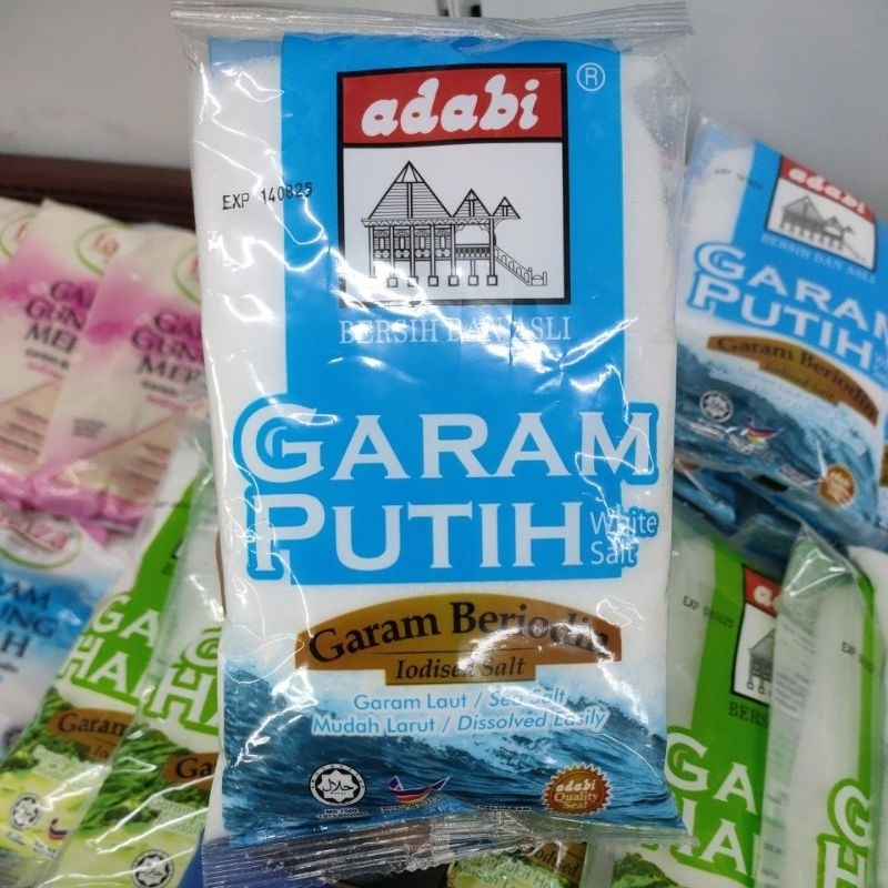 GARAM PUTIH ADABI (400G) | Shopee Malaysia