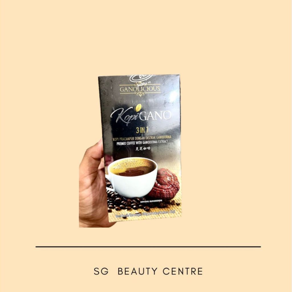 GANOLICIOUS KOPI GANO 3 IN 1( KOPI PRACAMPURAN DENGAN EKSTRAK GANODERMA ...