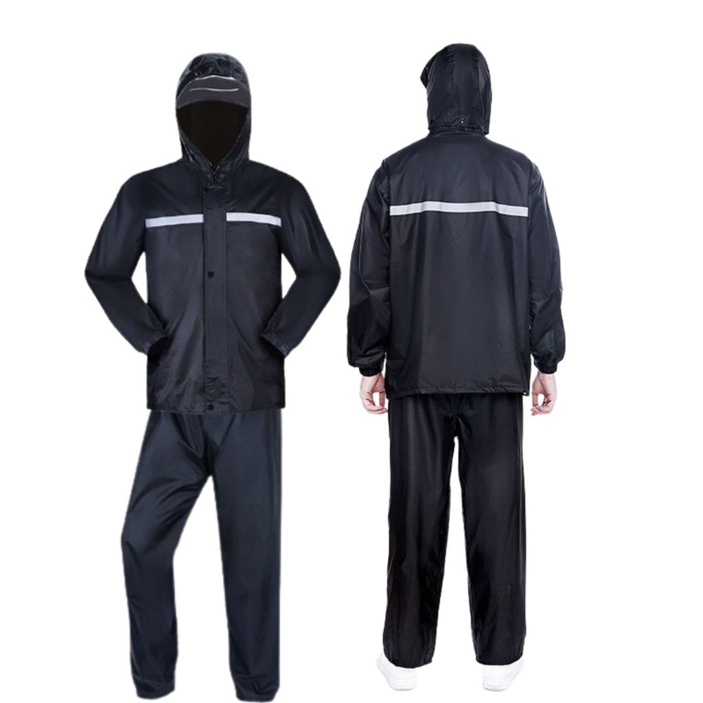 BKK Reflective Safety Rain Coat High Visibility Safety Rain Suit Motor ...