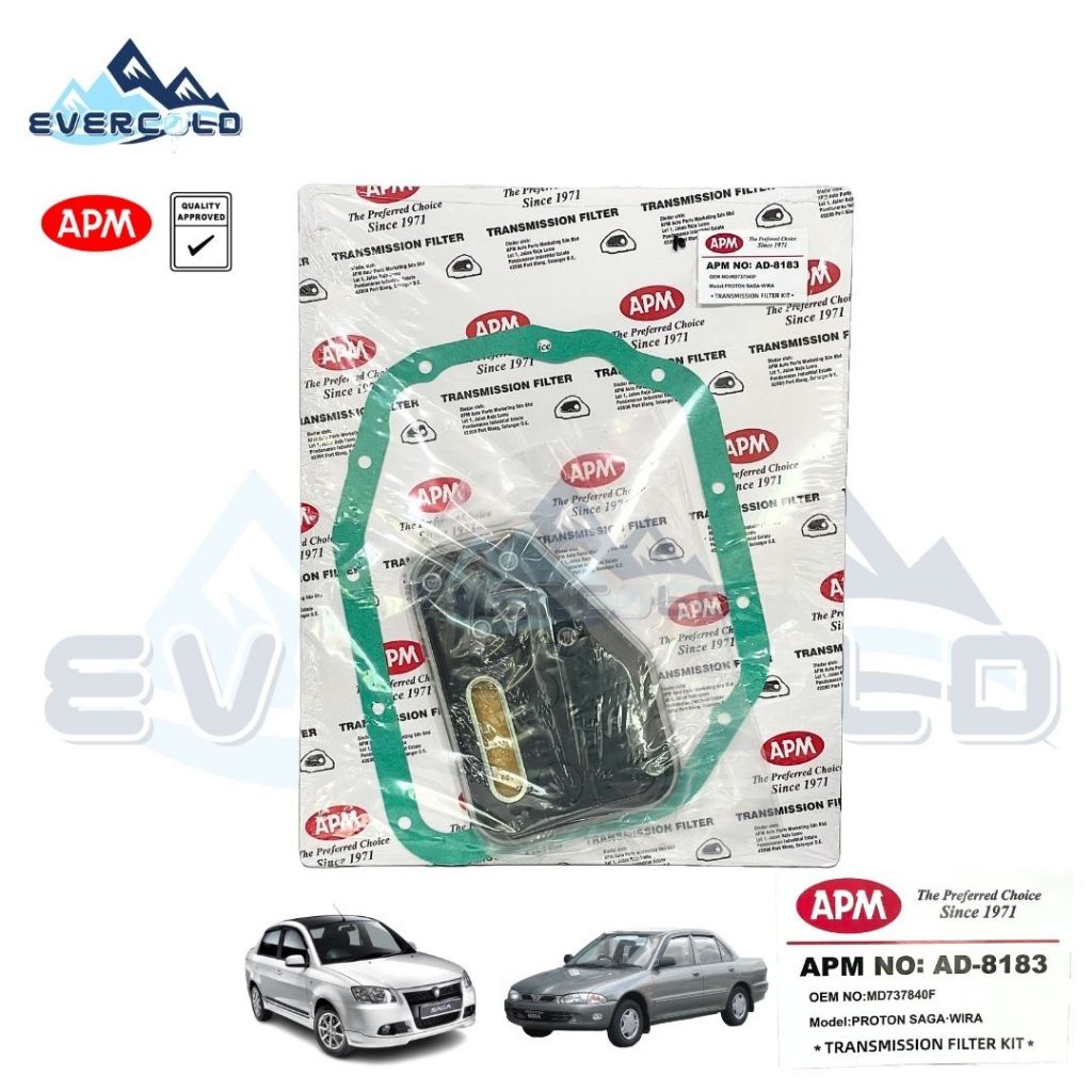 APM Transmission Auto Filter with Gasket Proton Saga BLM/ Persona ...