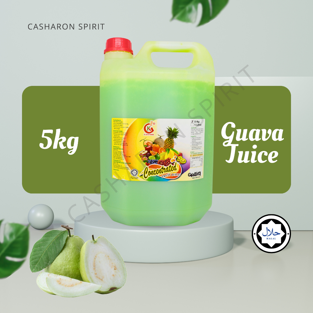 5kg Concentrate Guava Juice (4L) | Shopee Malaysia