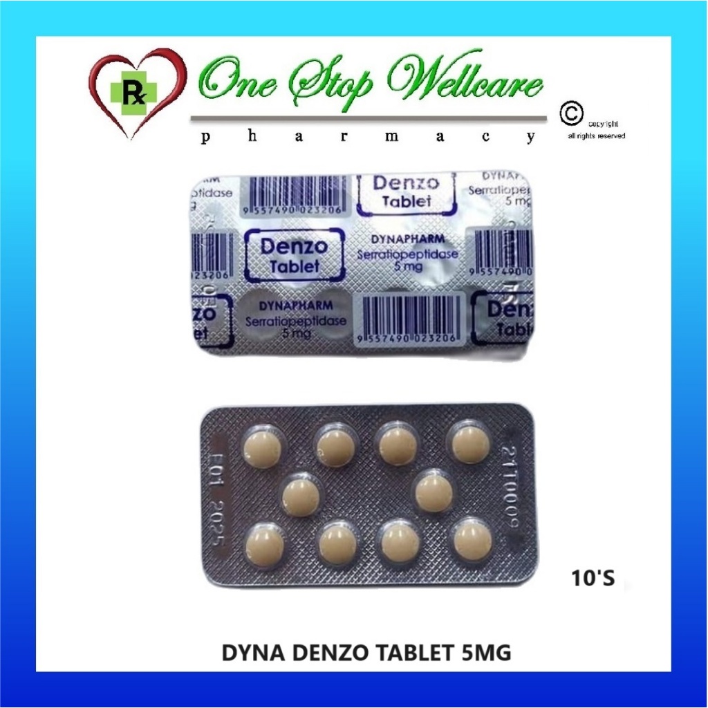 DYNA DENZO TABLET 5MG 10'S (EXP:09/2027) | Shopee Malaysia