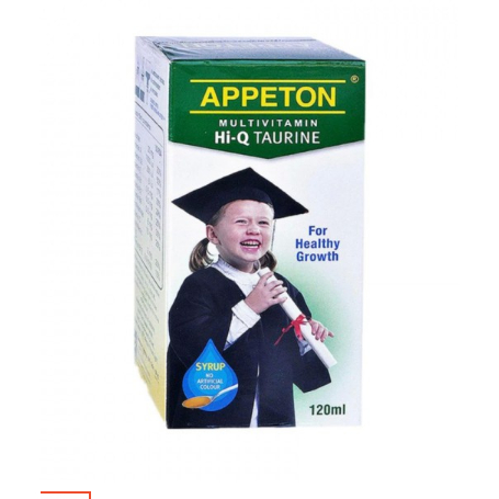 Appeton Multivitamin Hi-Q Taurine with DHA Syrup 120ml | Shopee Malaysia