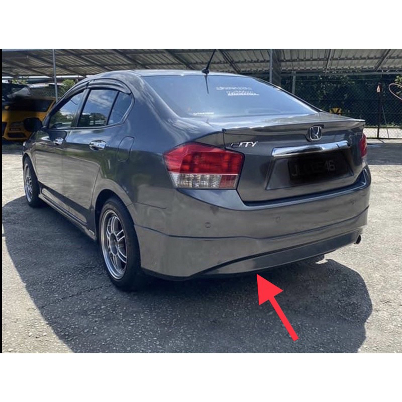 Honda CITY 2009” Mod REAR SKIRT PU NO PAINT | Shopee Malaysia