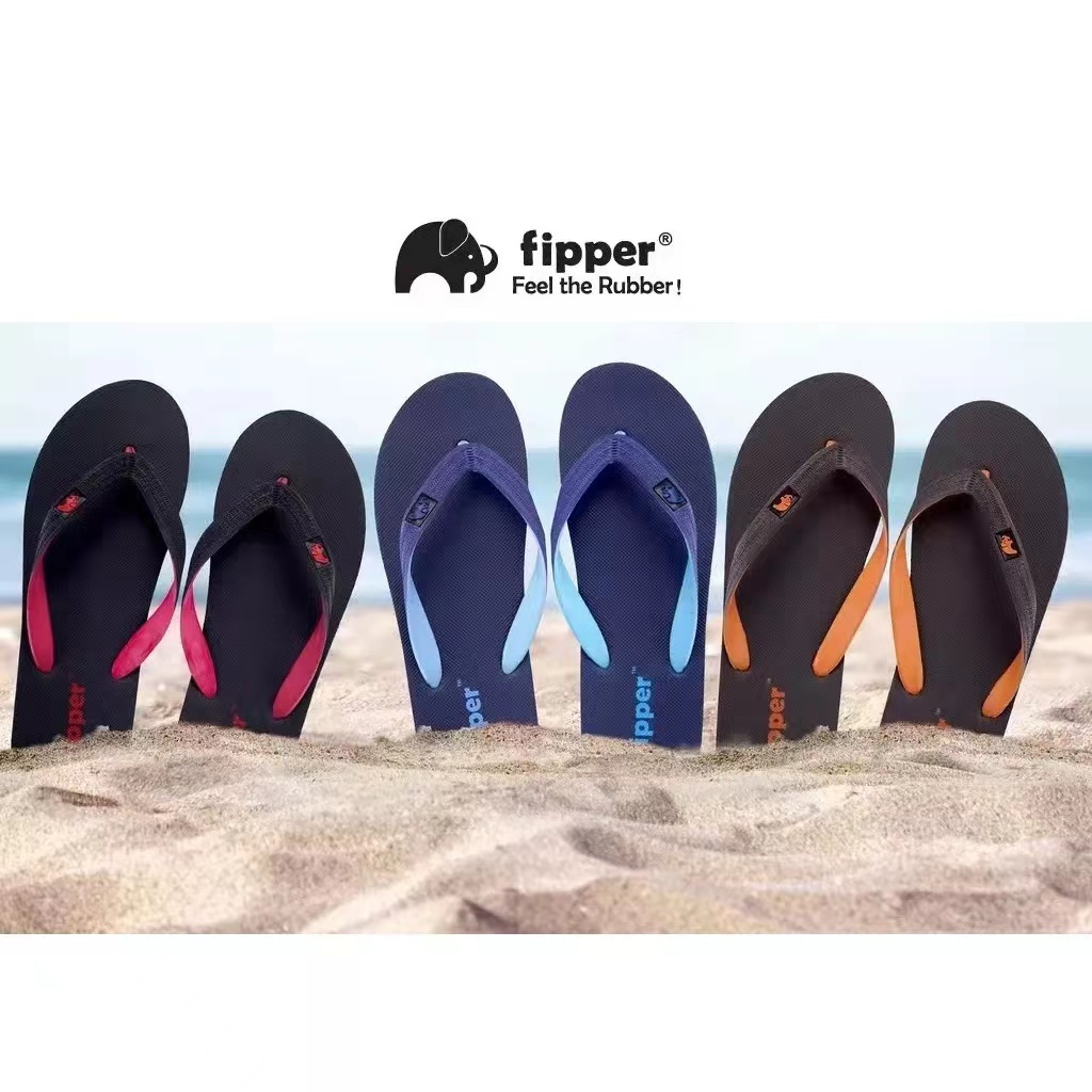 FLIPPER Slipper Comfy Rubber Material for Men & Women | Shopee Malaysia