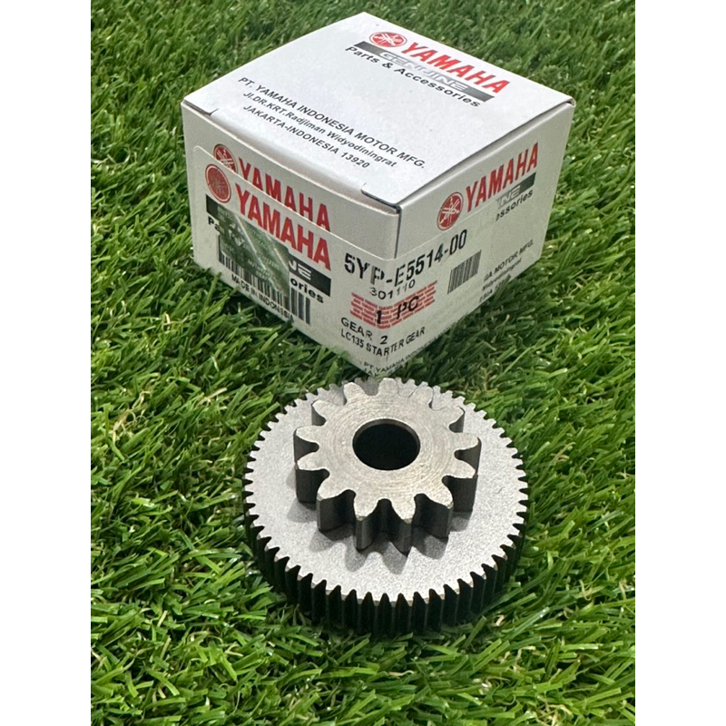 YAMAHA LC135 4S 5S V1 V2 V3 V4 V5 V6 V7 V8 STARTER MOTOR GEAR IDLE GEAR 2 ORIGINAL | Shopee Malaysia