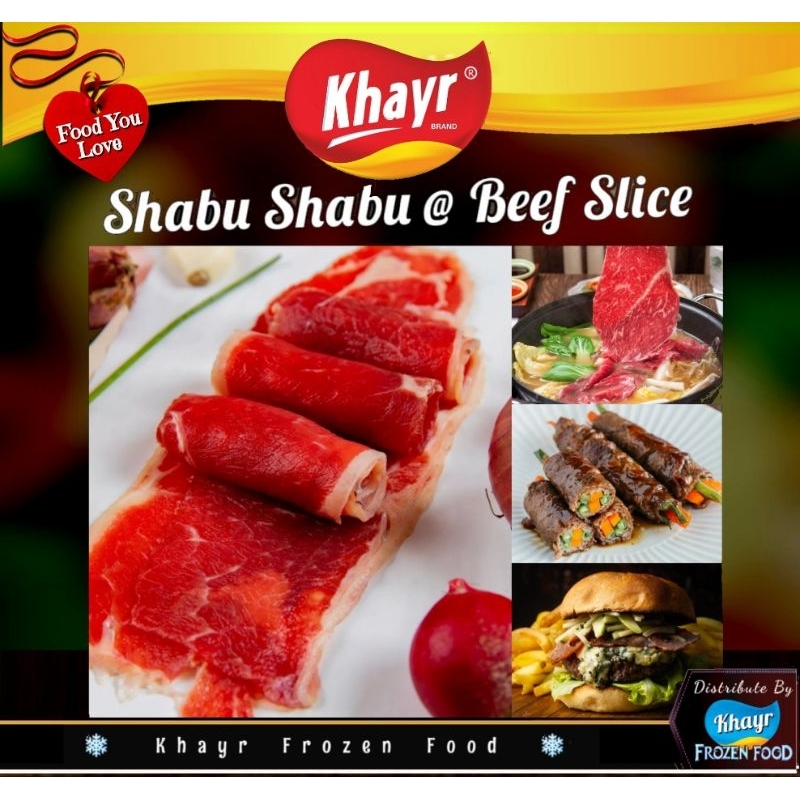 Khayr Halal Shabu Shabu @ Beef Slice using Australian Striploin/Ribeye ...