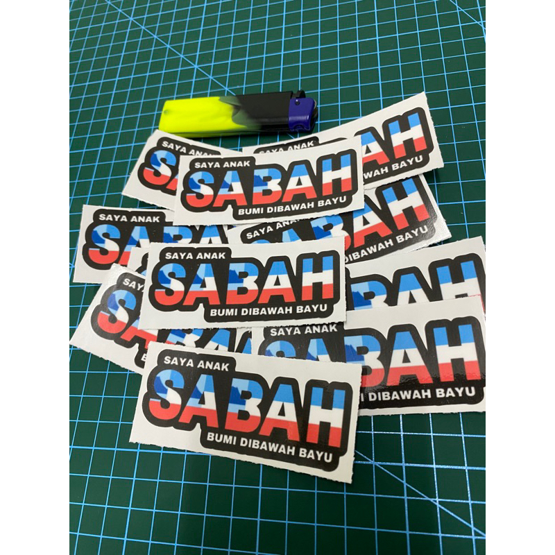 Design Bendera Saya Anak Negeri 1pcs #Sticker motor kereta #stiker ...