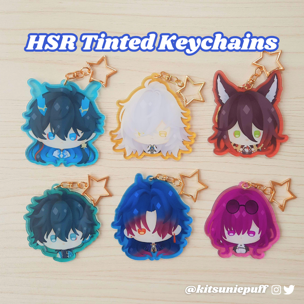 Honkai Star Rail Tinted HSR Keychains 🚂 | Shopee Malaysia