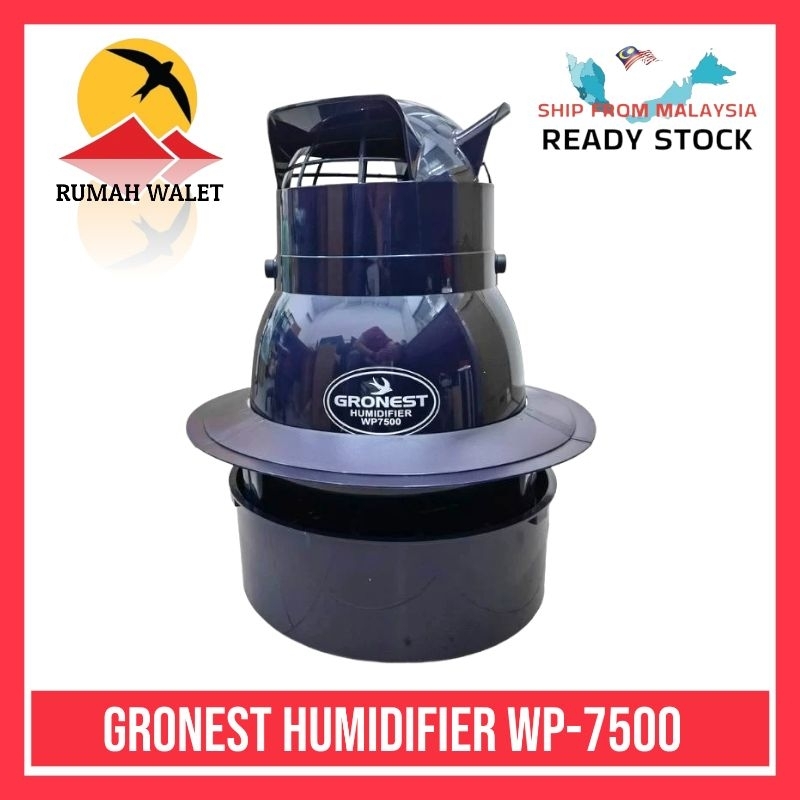 Taiwan Humidifier Gromax WL5500 And Gronest Humidifier WP7500 Swiftlet ...