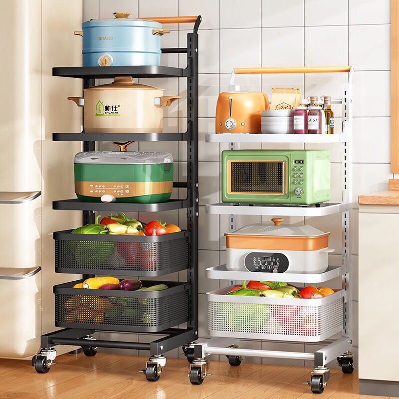 Carbon steel High Quality 3/4/5 Tier Trolley Rack Stainless Steel ...