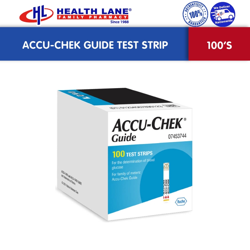 Accu-Chek Guide Test Strip (100's) | Shopee Malaysia