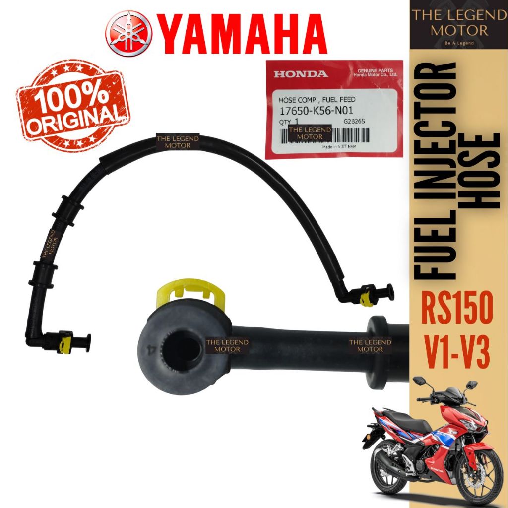 RS150 RS150R RS 150 V1-V3 WINNER Fuel Injector Hose Pipe Feul Pump Paip ...